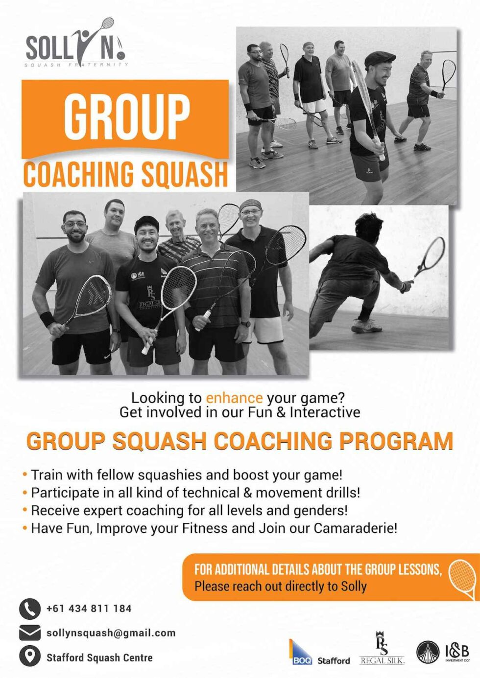 Squash Coaching | Stafford Squash